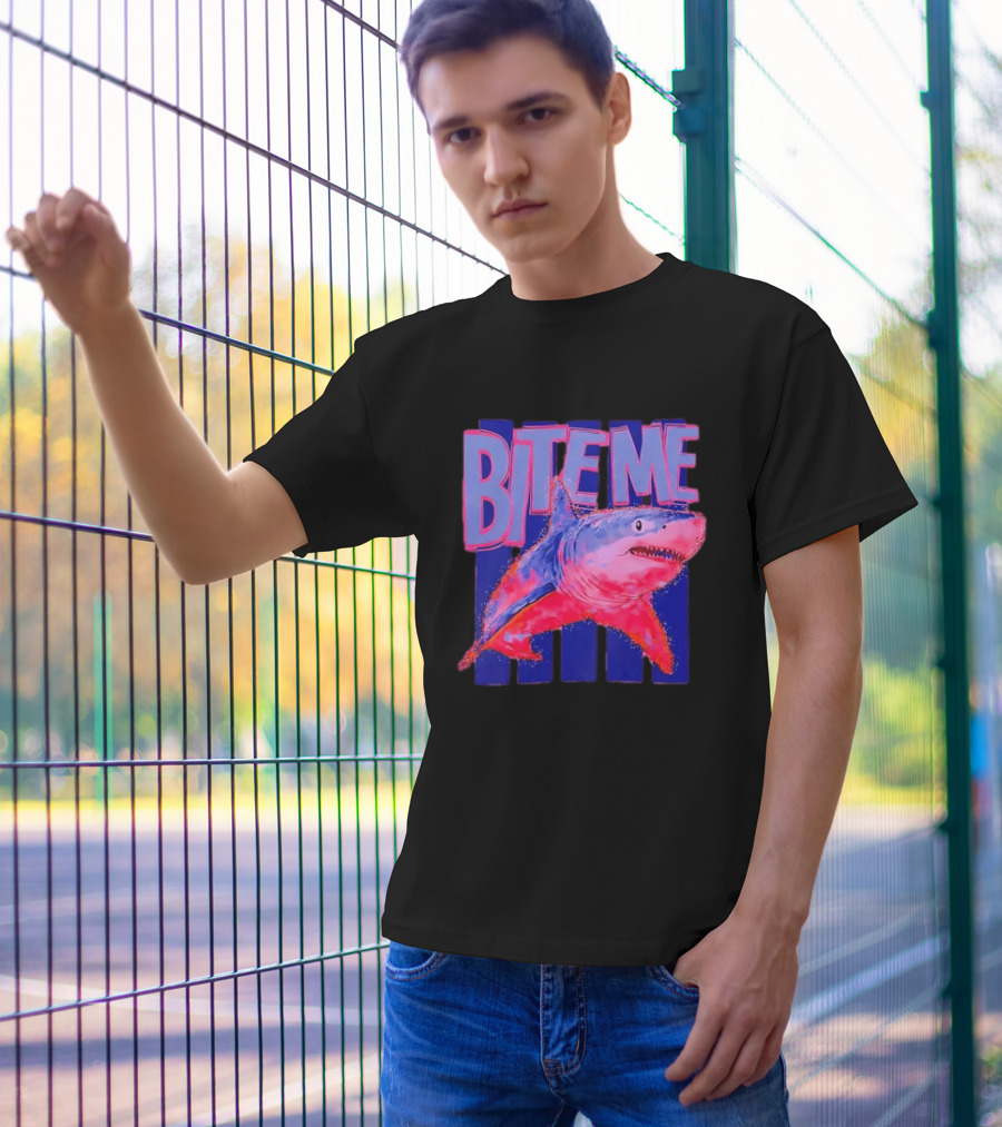 Bite Me Shark Attack T-Shirt