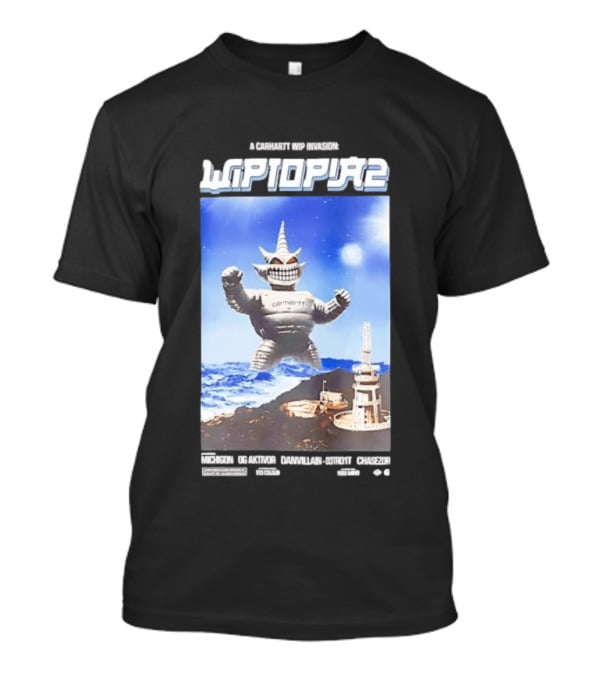 Carhartt WIP Invasion Wiptopia 2 Michigan OG Aktivor Danvillain D3tro1t Chasezor T-Shirt