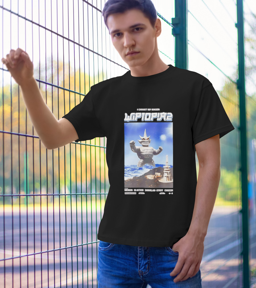 Carhartt WIP Invasion Wiptopia 2 Michigan OG Aktivor Danvillain D3tro1t Chasezor T-Shirt