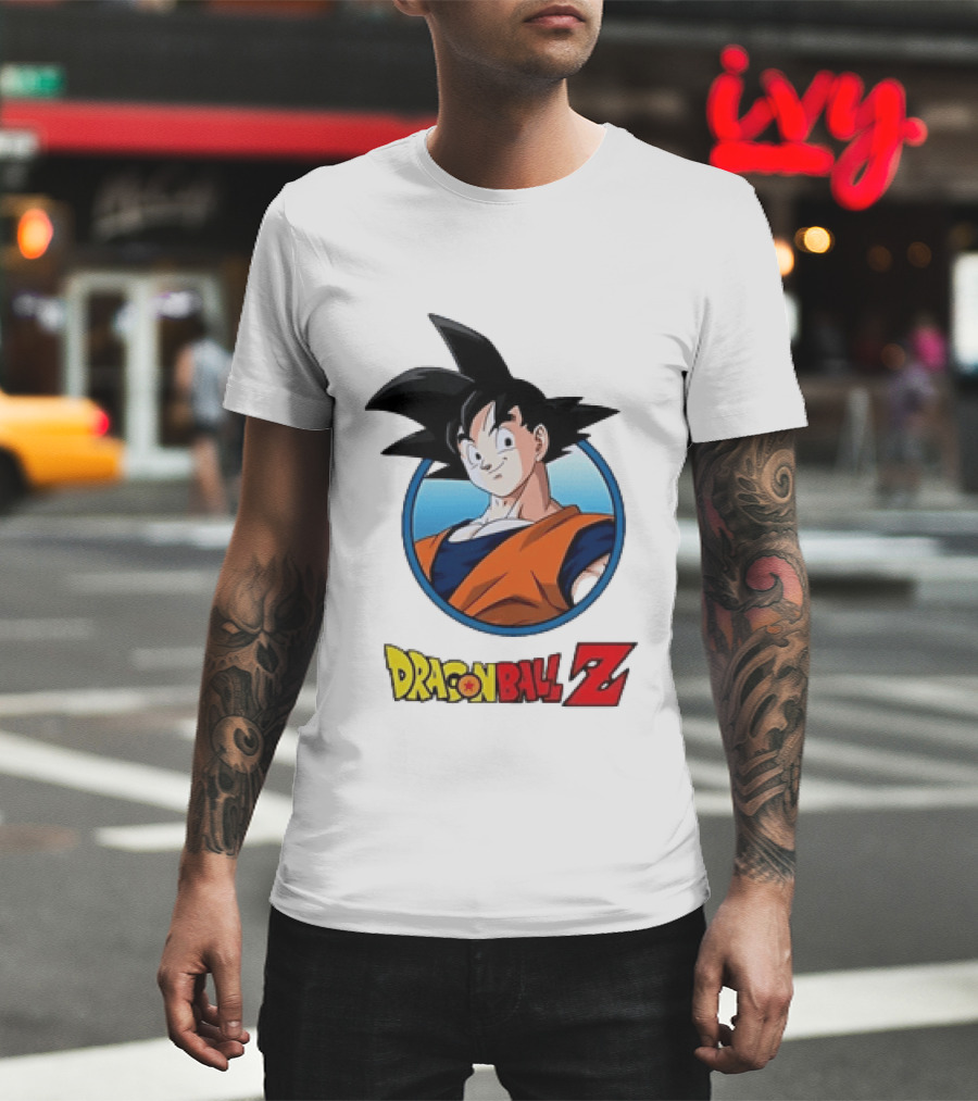 Dragon Ball Z Goku Face Anime T-Shirt
