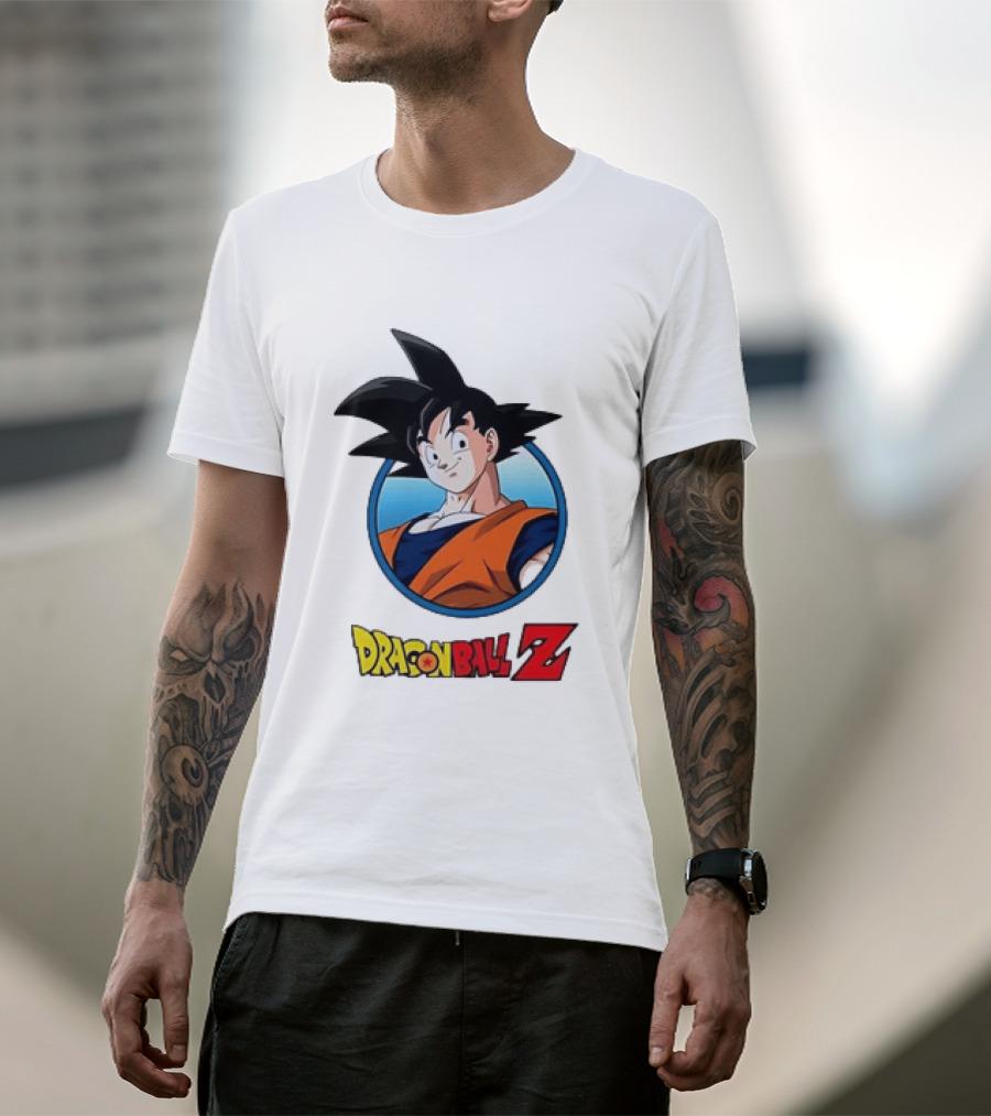 Dragon Ball Z Goku Face Anime T-Shirt