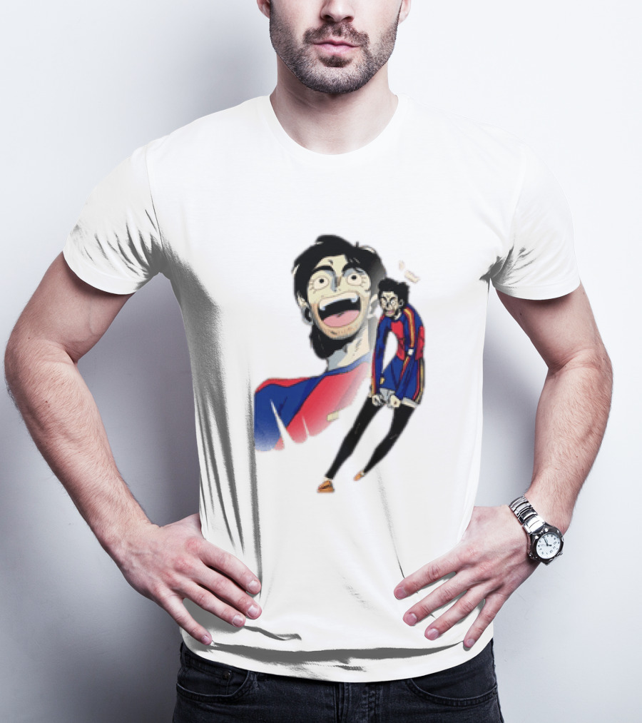 Ferran Torres Spain National Football Team Cartoon T-Shirt