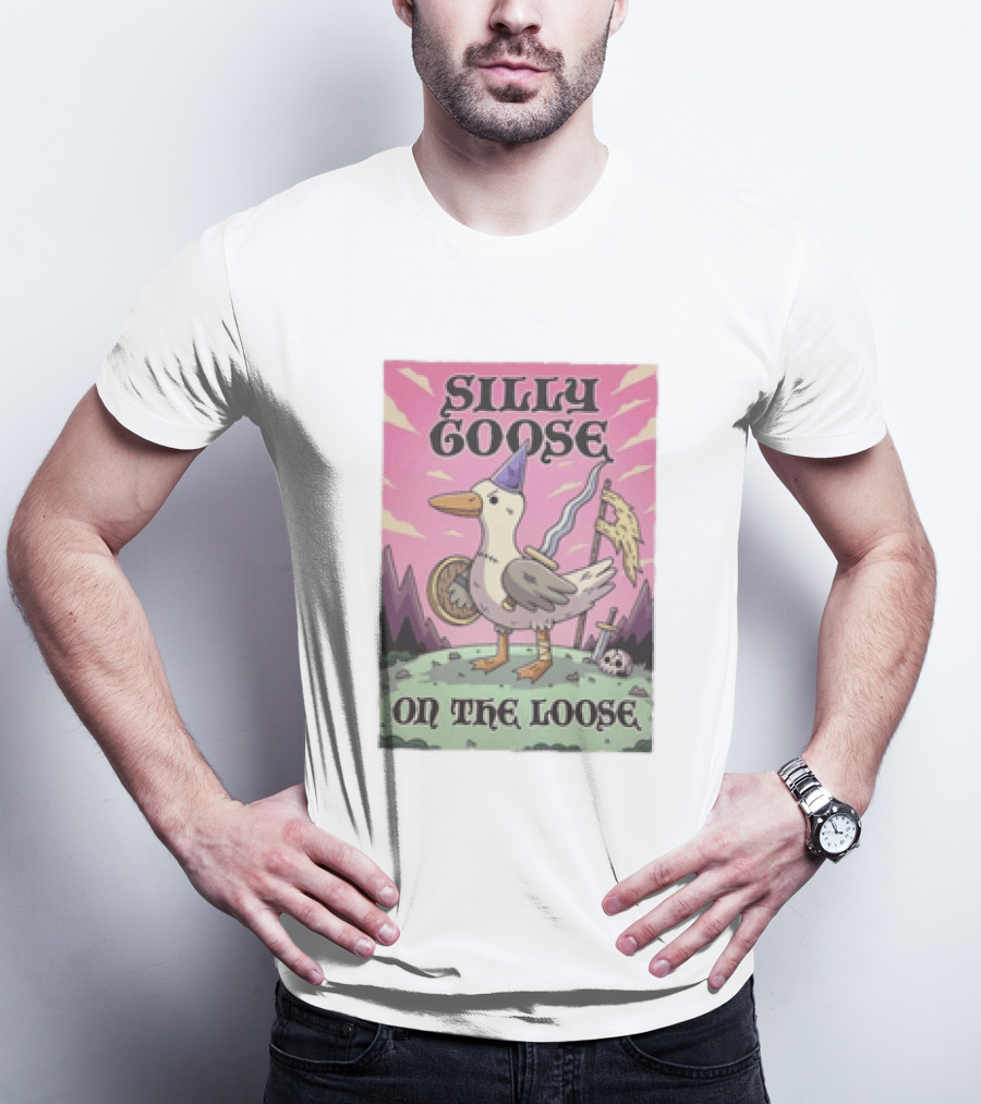 Silly Goose On The Loose Medieval Adventure T-Shirt