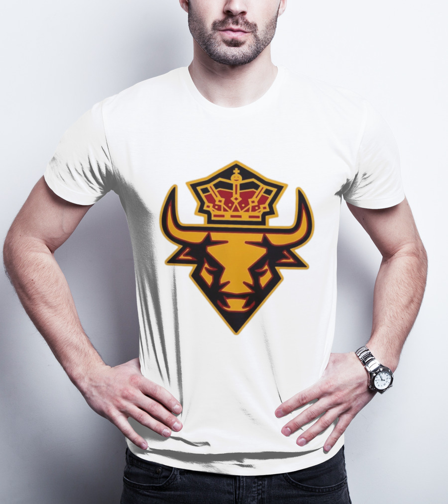 Spain Bull Emblem Royalty Team Crown T-Shirt