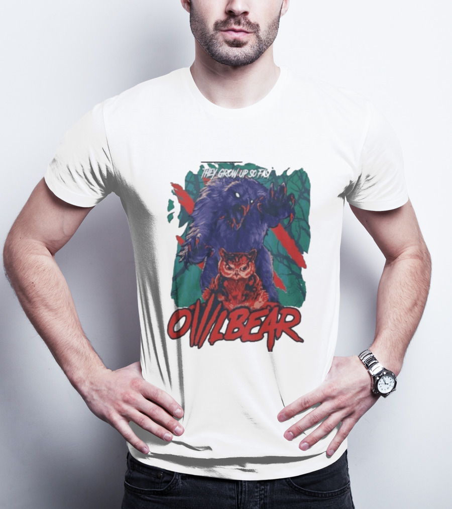 They Grow Up So Fast Owlbear Fantasy Creature T-Shirt