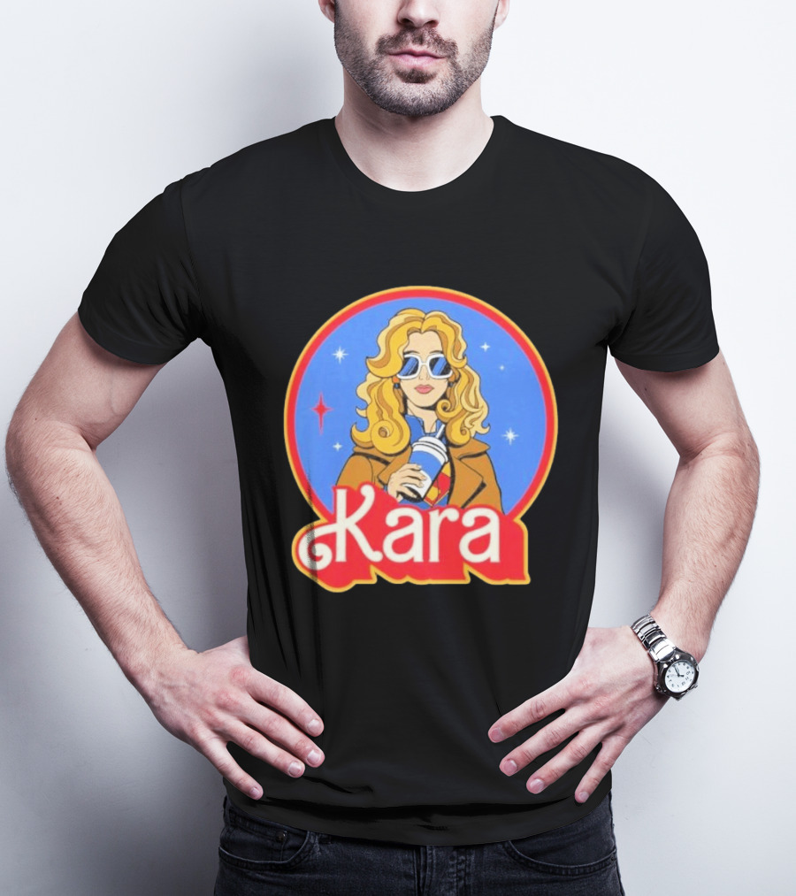 Kara 2026 Screencrush Sunglasses Coffee T-Shirt