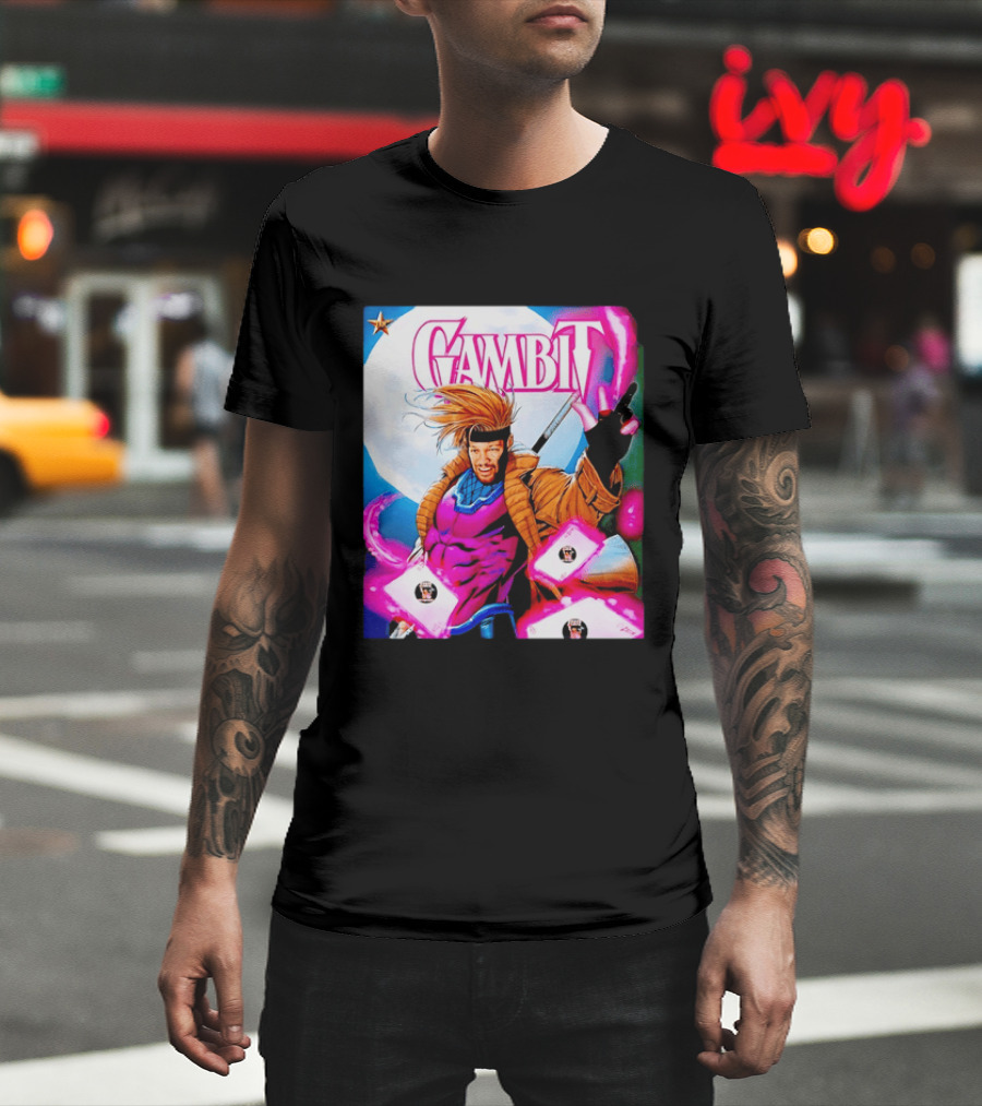Jalen Brunson New York Knicks Gambit Crossover Comic T-Shirt