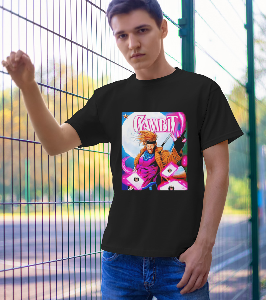 Jalen Brunson New York Knicks Gambit Crossover Comic T-Shirt