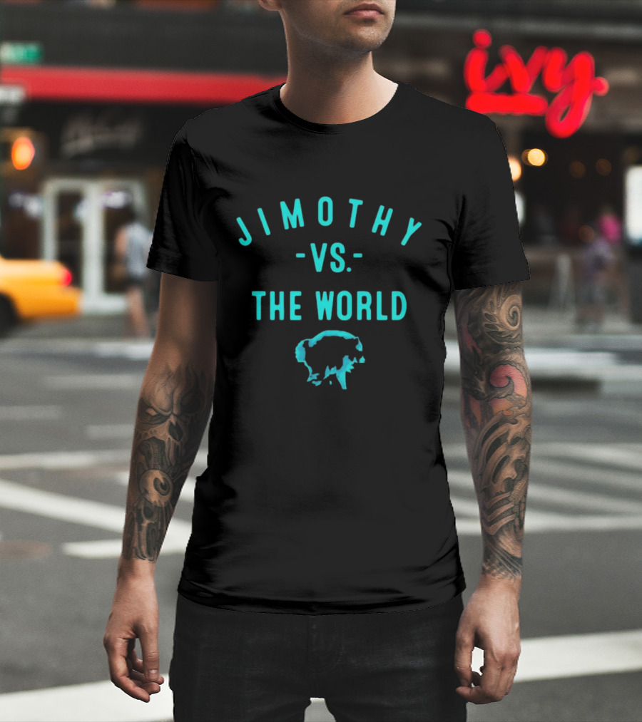 Jimothy Vs The World Bear Jimmy Butler Miami Heat NAB T-Shirt