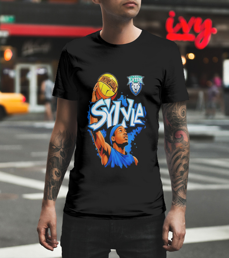 Sylvia Hownba Pro Lytin Basketball Player T-Shirt
