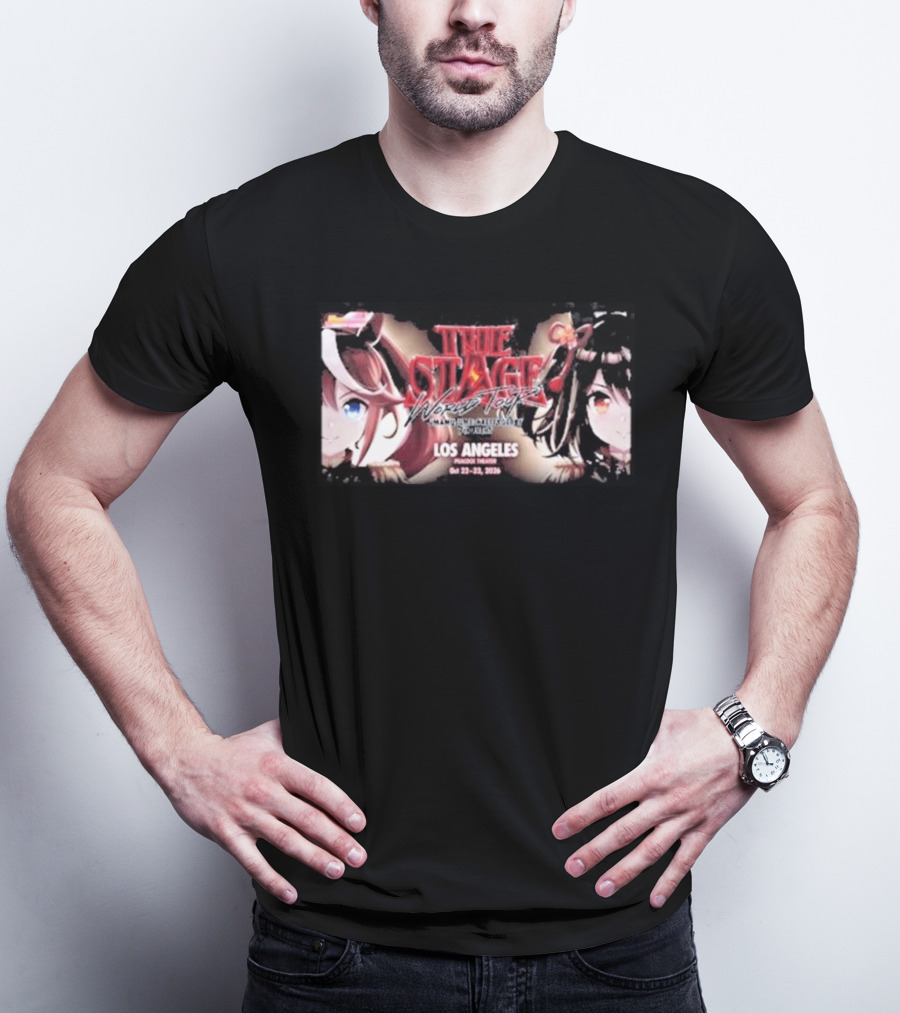 Umamusume Pretty Derby True Stage World Tour 2026 Los Angeles Peacock Theater Oct 22 23 T-Shirt