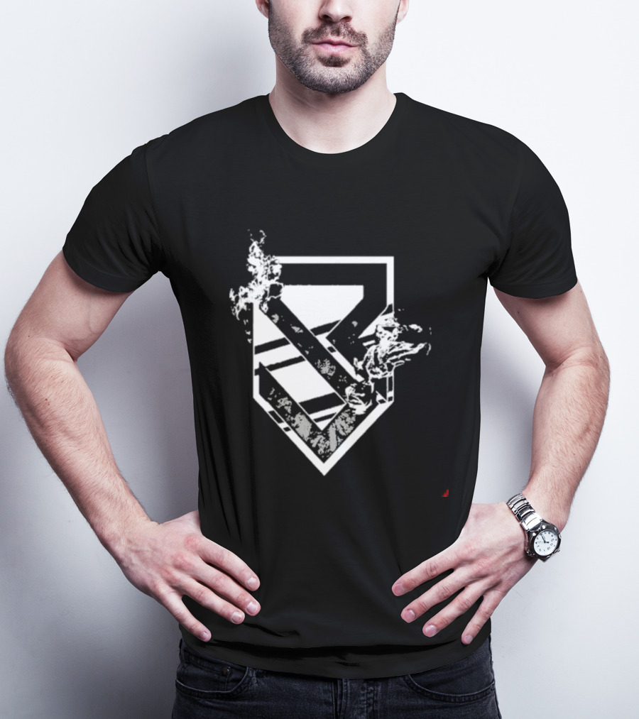 Tyrese Haliburton Seth Rollins Flames 2026 At Madison Square Garden Shield T-Shirt