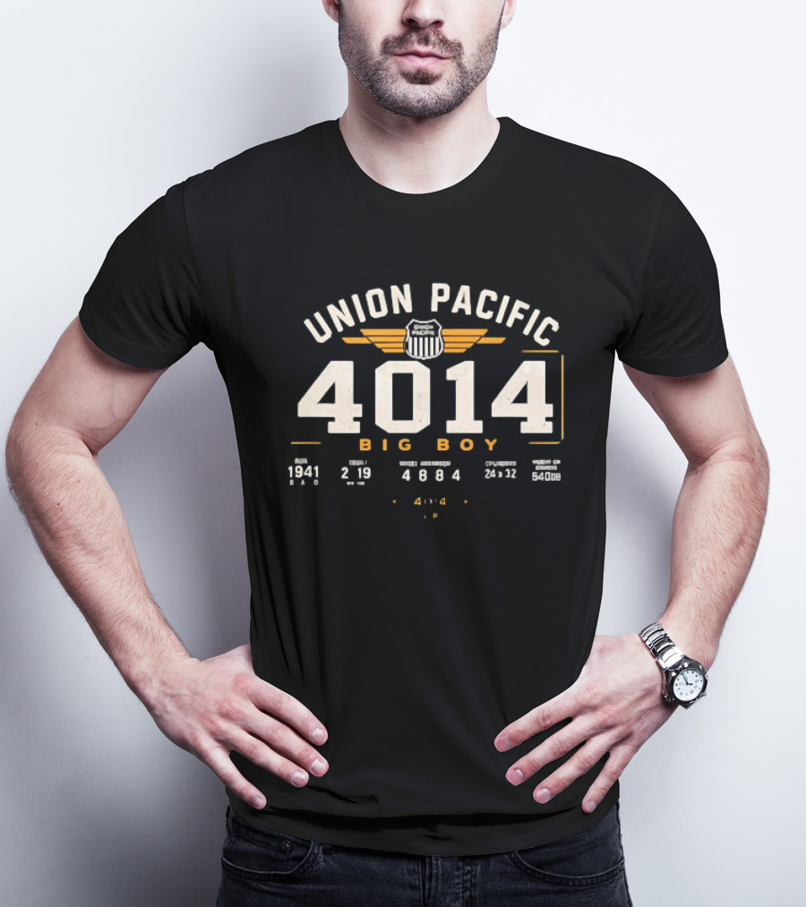 Union Pacific 4014 Big Boy 4 8 8 4 Train T-Shirt