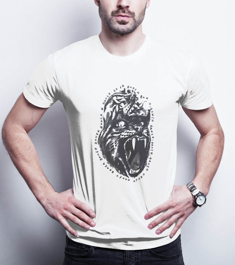 Baker Lion Head Mouse Bakfr T-Shirt