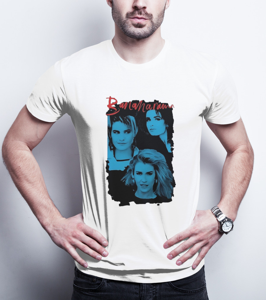 Bananarama 80s Pop Halftone T-Shirt
