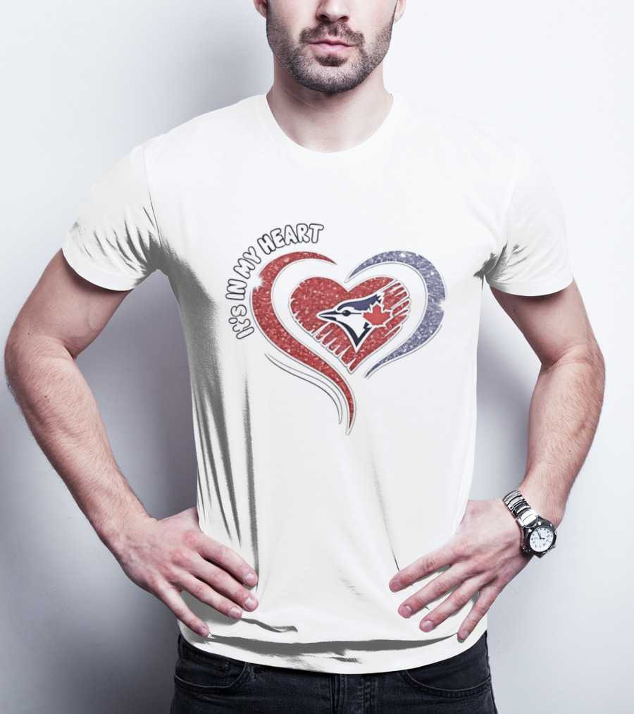 Toronto Blue Jays Heart T-Shirt