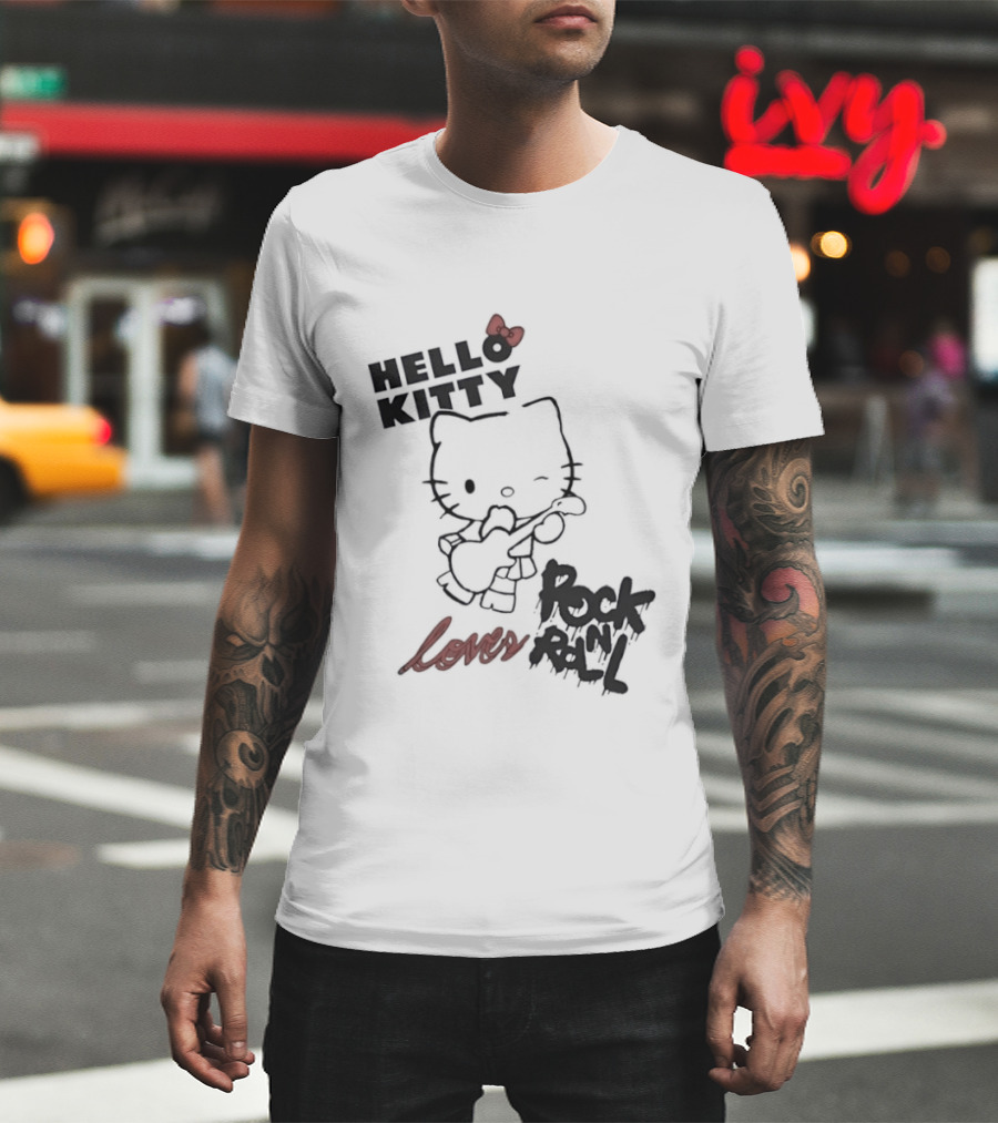 Hello Kitty Lovers Rock N Roll T-Shirt