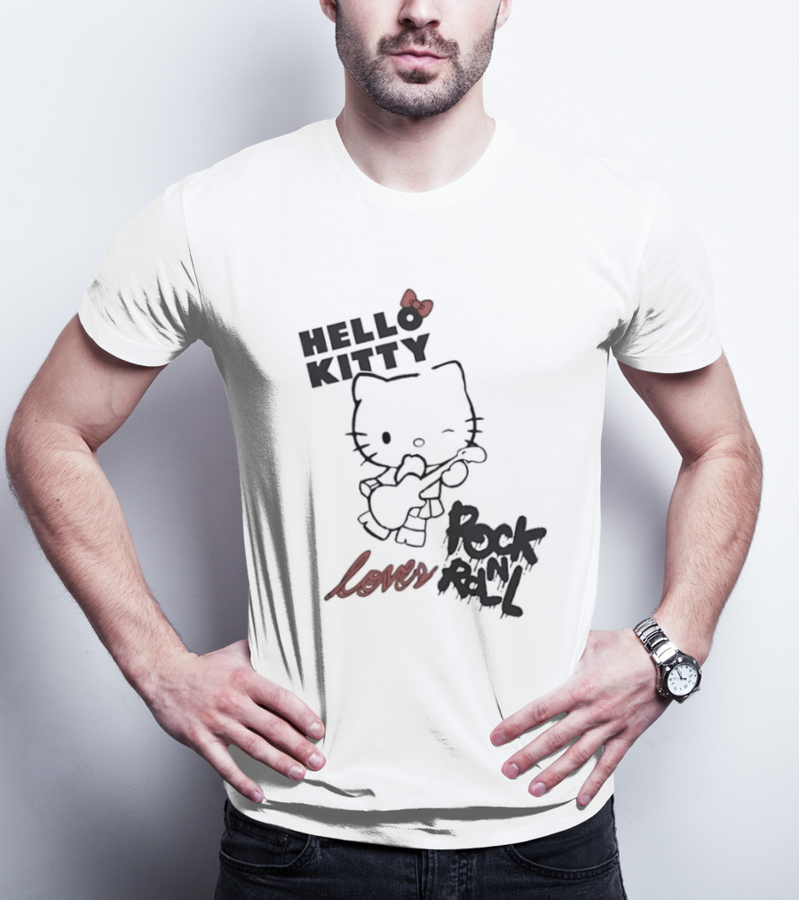 Hello Kitty Lovers Rock N Roll T-Shirt