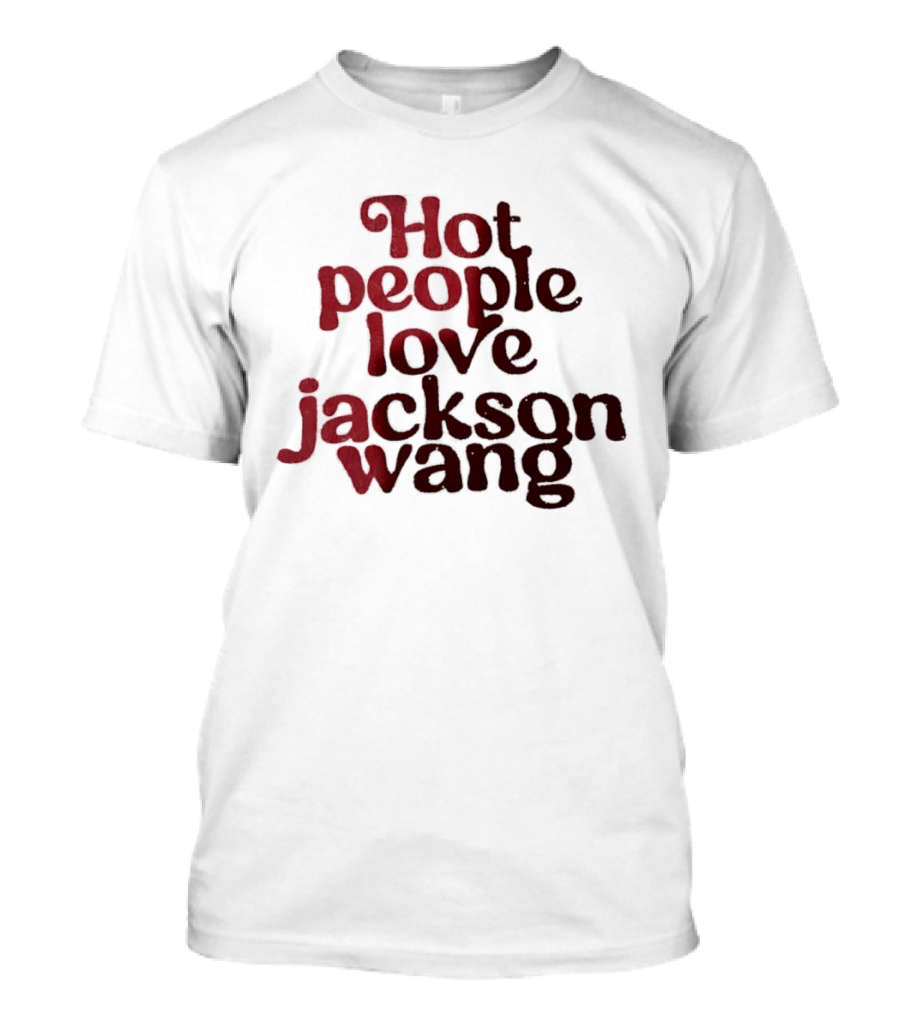 Jackson Wang Fan Favorite Hot People Love T-Shirt