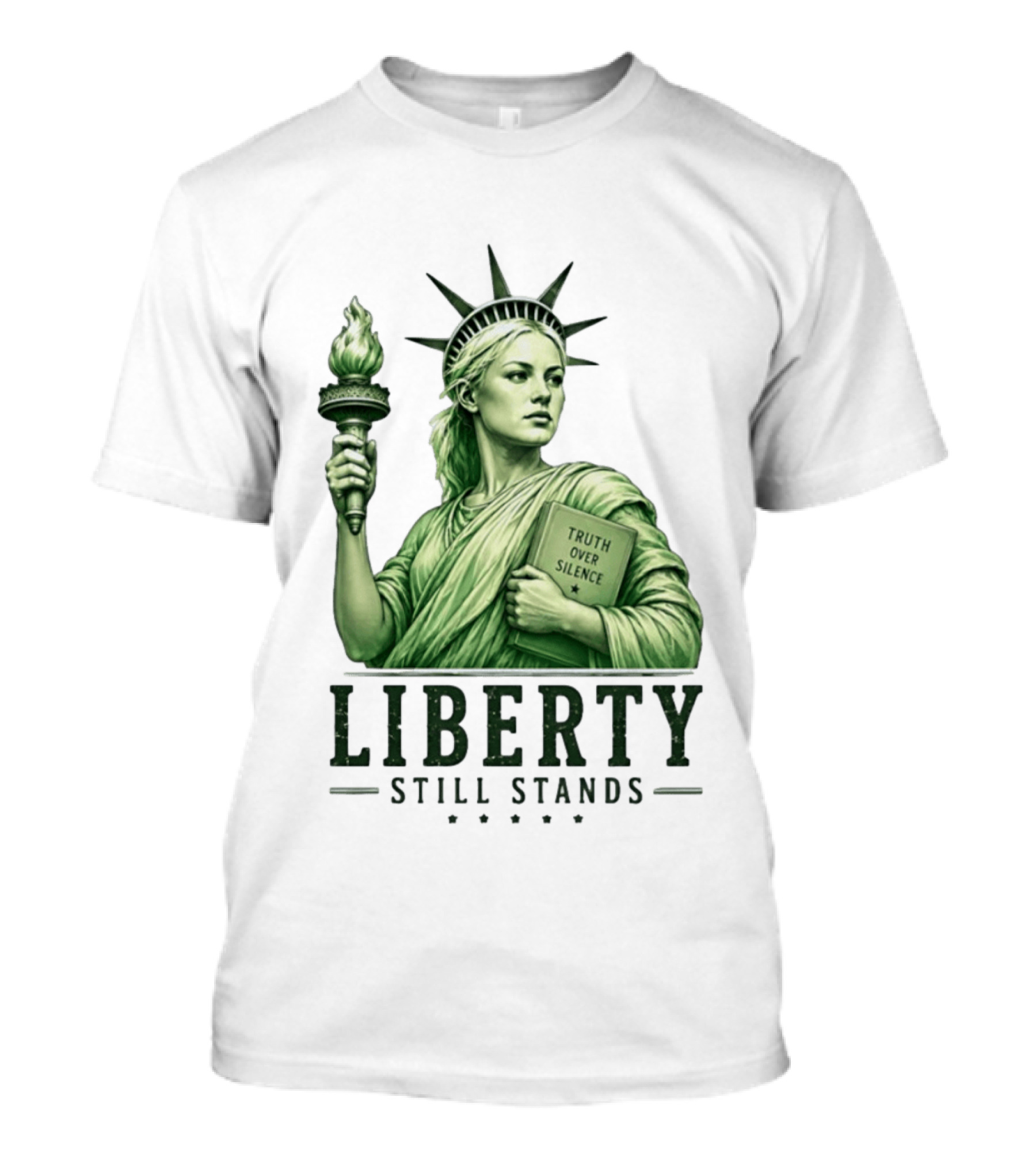 Sophie Cunningham Liberty Truth Over Silence Statue Still Stands T-Shirt