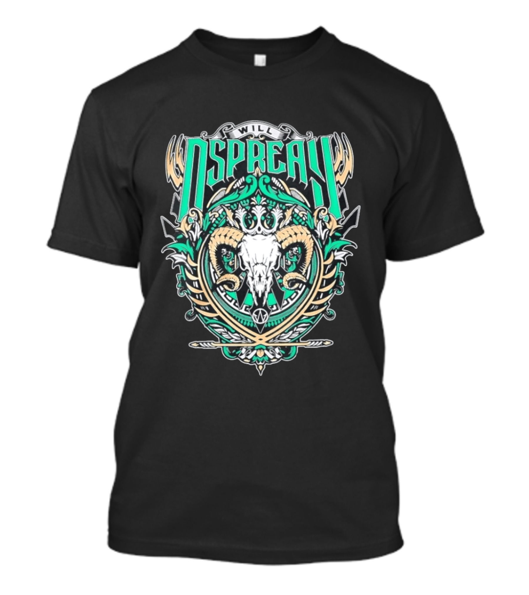 Will Ospreay Ram Skull Crest Vortex T-Shirt