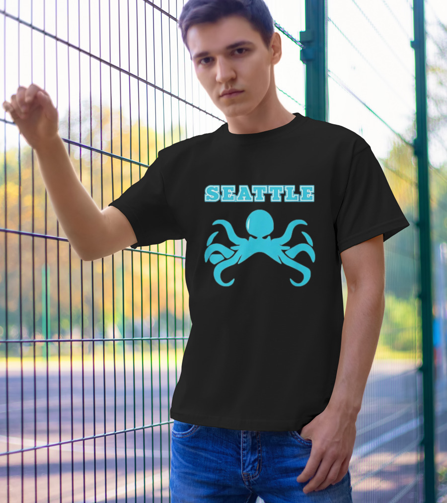 Seattle Kraken Team Octopus T-Shirt