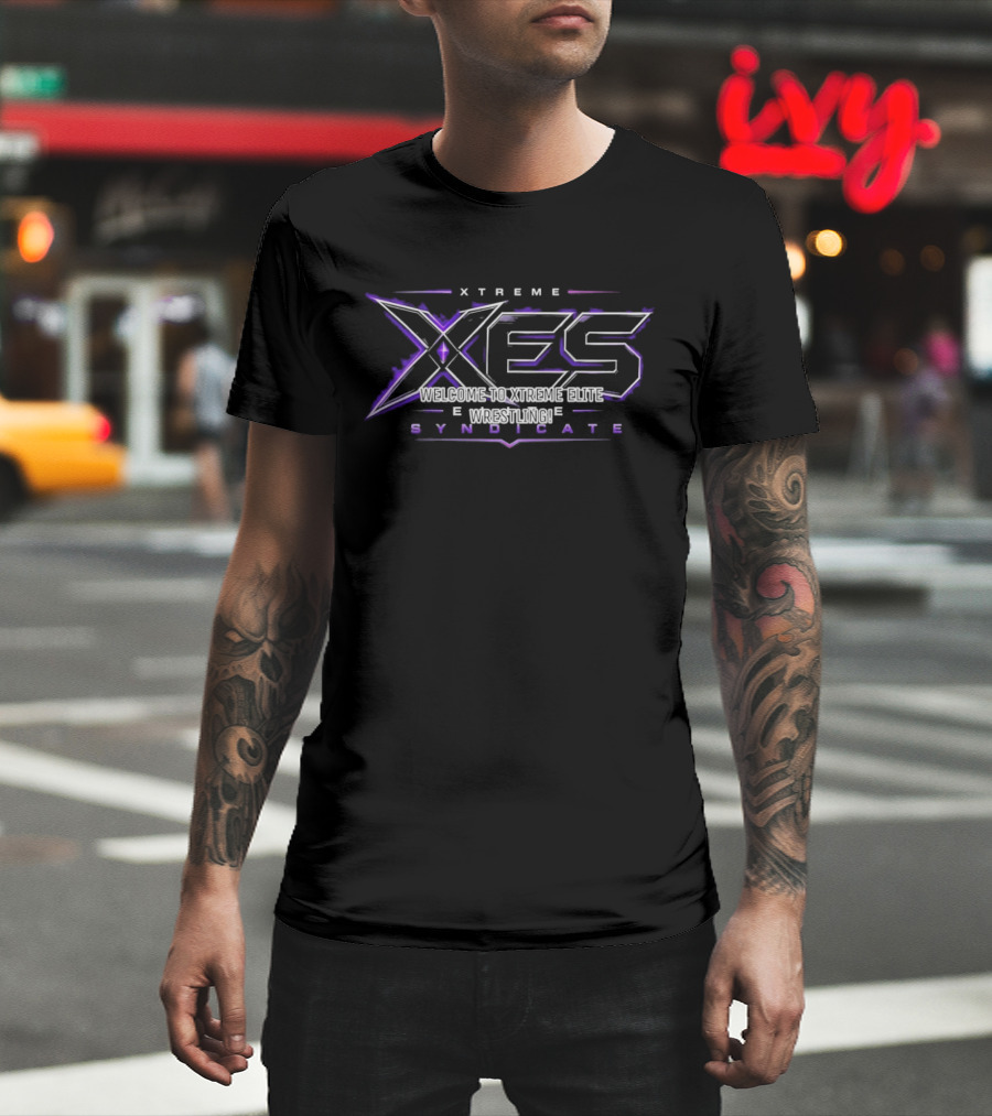 XES Welcome To Xtreme Elite Wrestling Syndicate T-Shirt