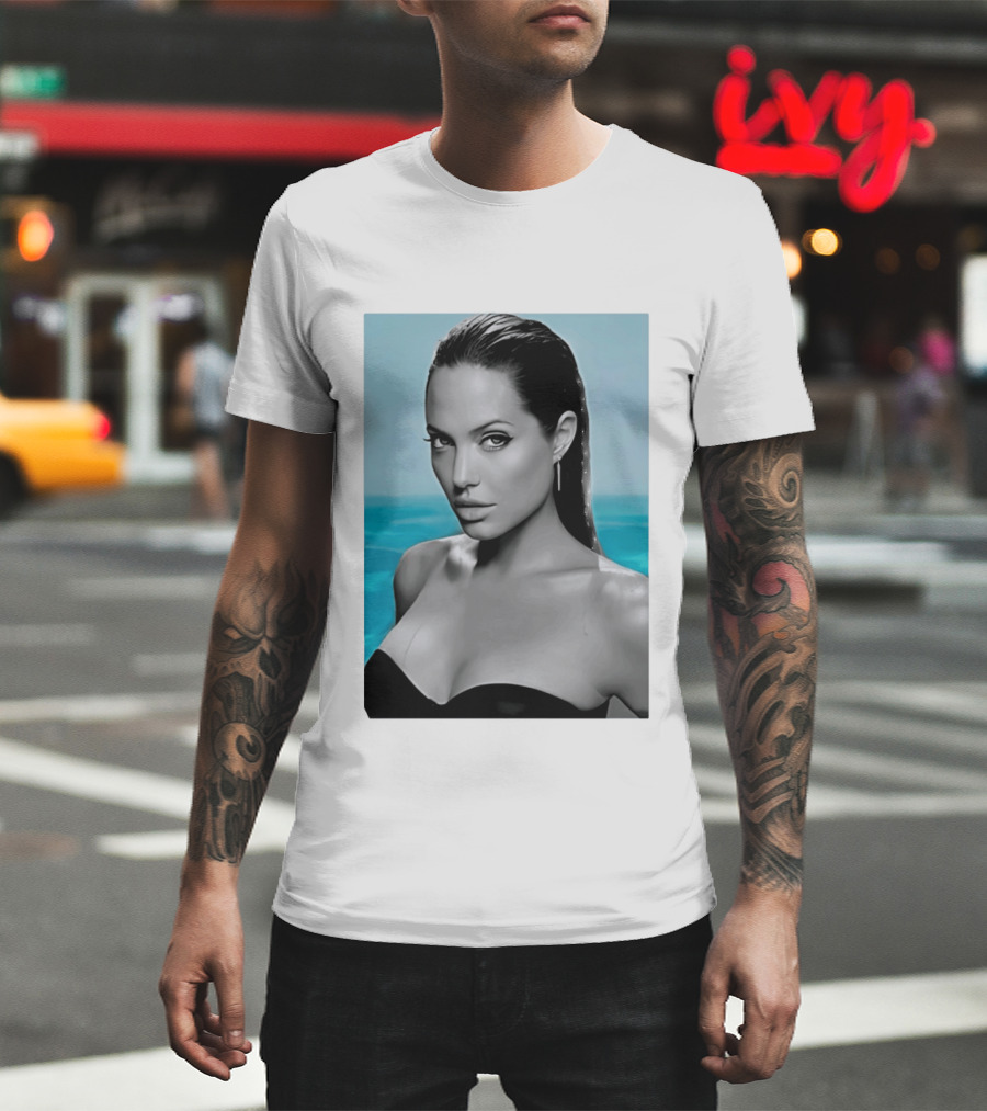 Angelina Jolie Ocean View T-Shirt