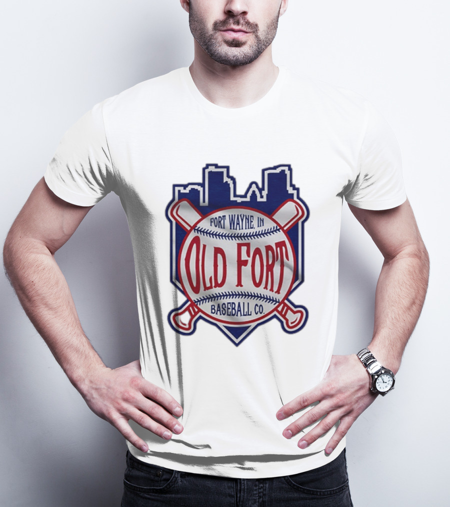 Fort Wayne IN Old Fort Baseball Co Indiana T-Shirt