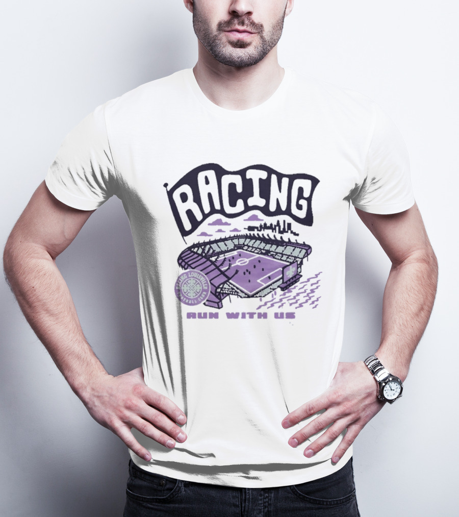 Racing Louisville Football Club Run With Us Stadium T-Shirt