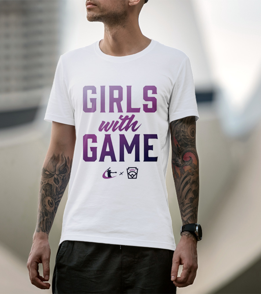 Girls With Game X Little League Softball T-Shirt