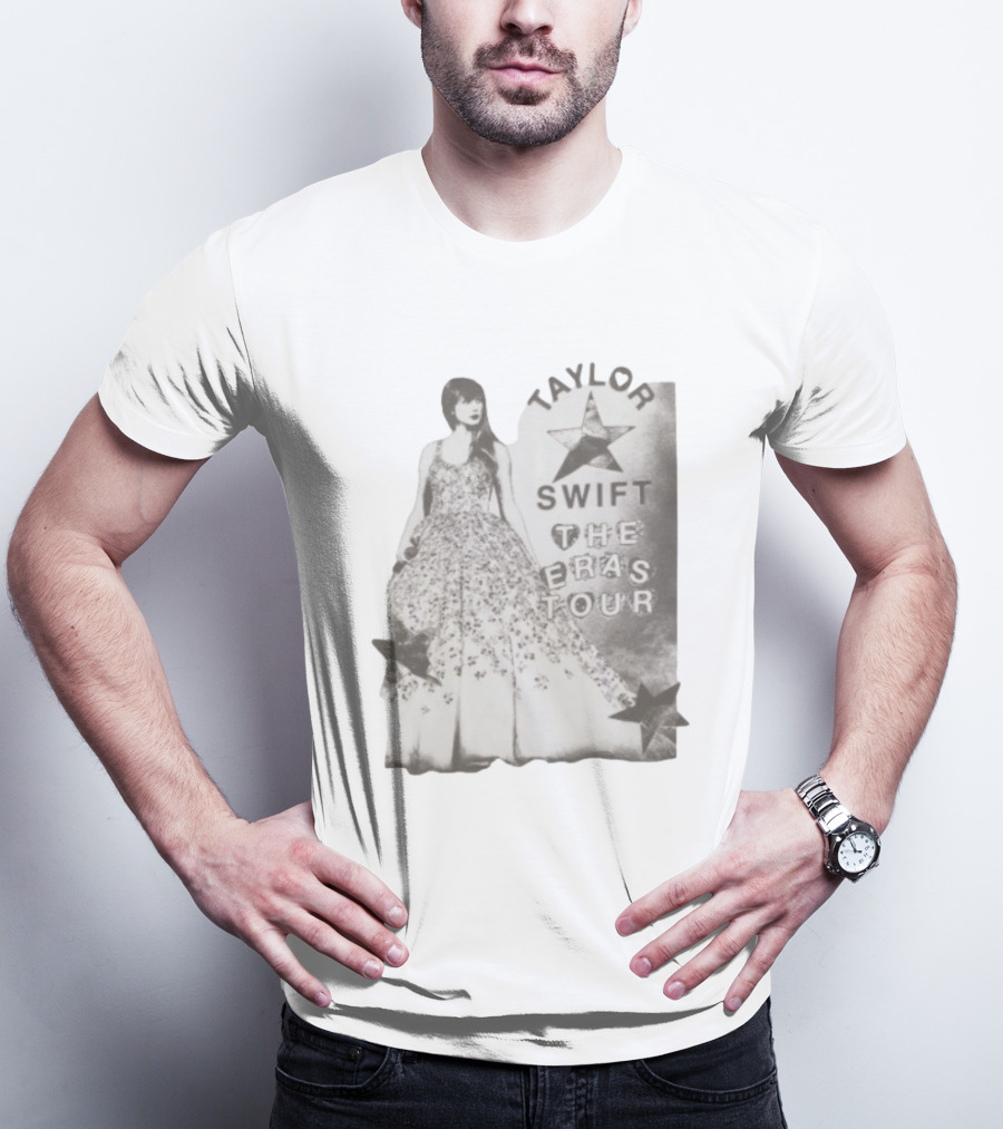 Taylor Swift The Eras Tour Oversized Photo Taylor Swift Store T-Shirt