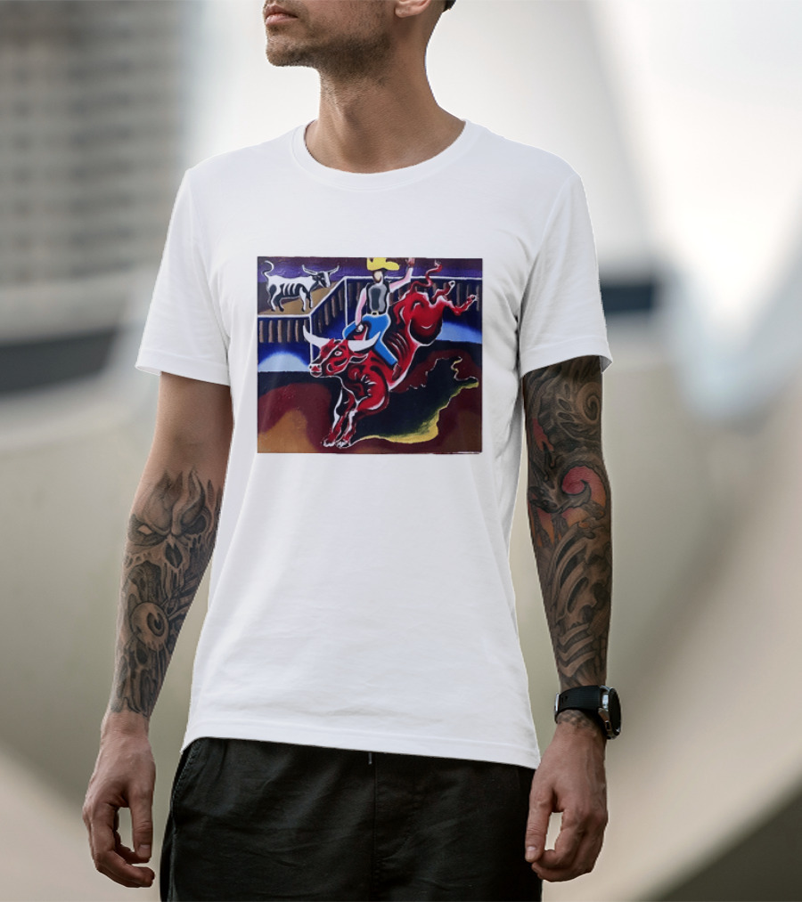 I Went To A Rodeo And All I Got Was A Shitty Rage Former Cowboy Bull Riding Rodeo T-Shirt