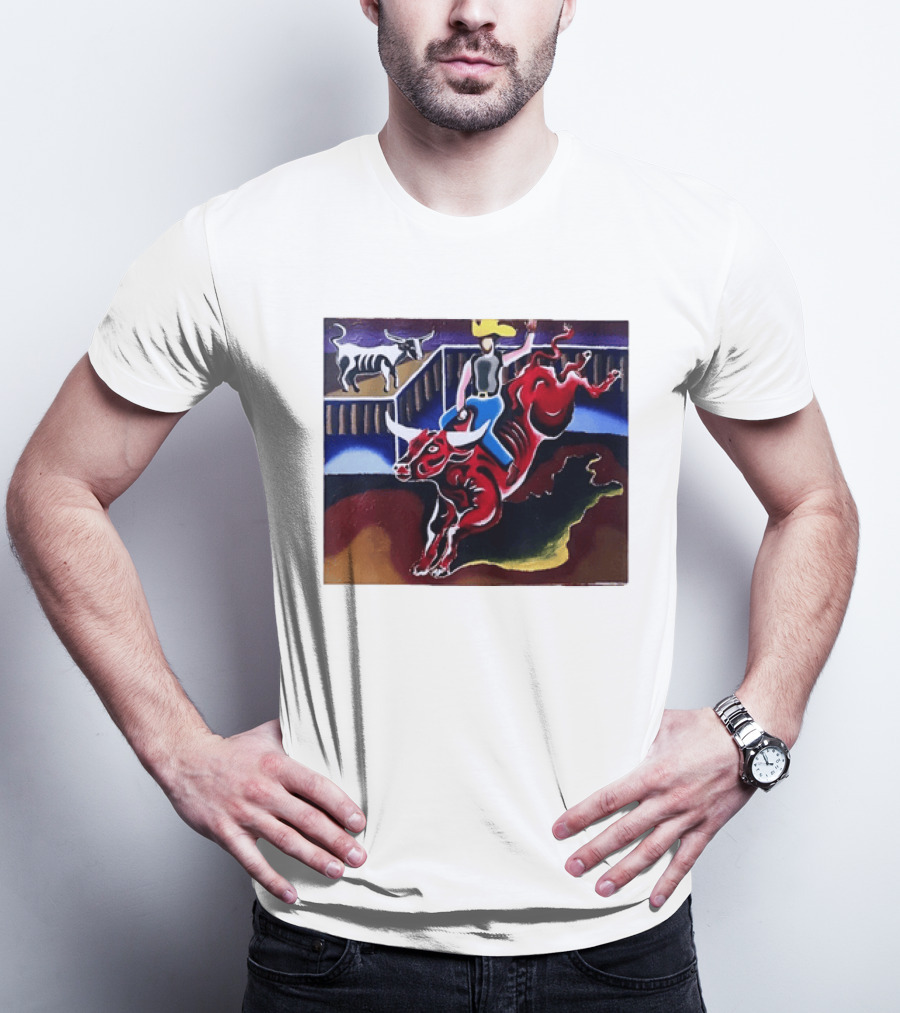 I Went To A Rodeo And All I Got Was A Shitty Rage Former Cowboy Bull Riding Rodeo T-Shirt