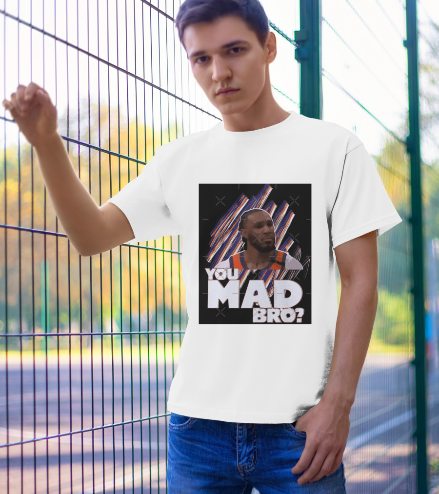 Jae Crowder You Mad Bro Meme Phoenix Suns Basketball Fan T-Shirt