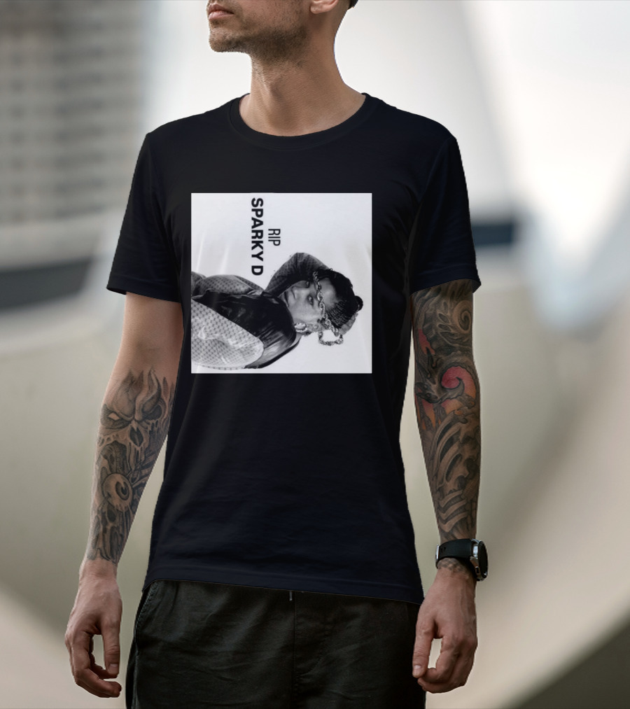 RIP Sparky D 80s Rap Legend Remembered T-Shirt