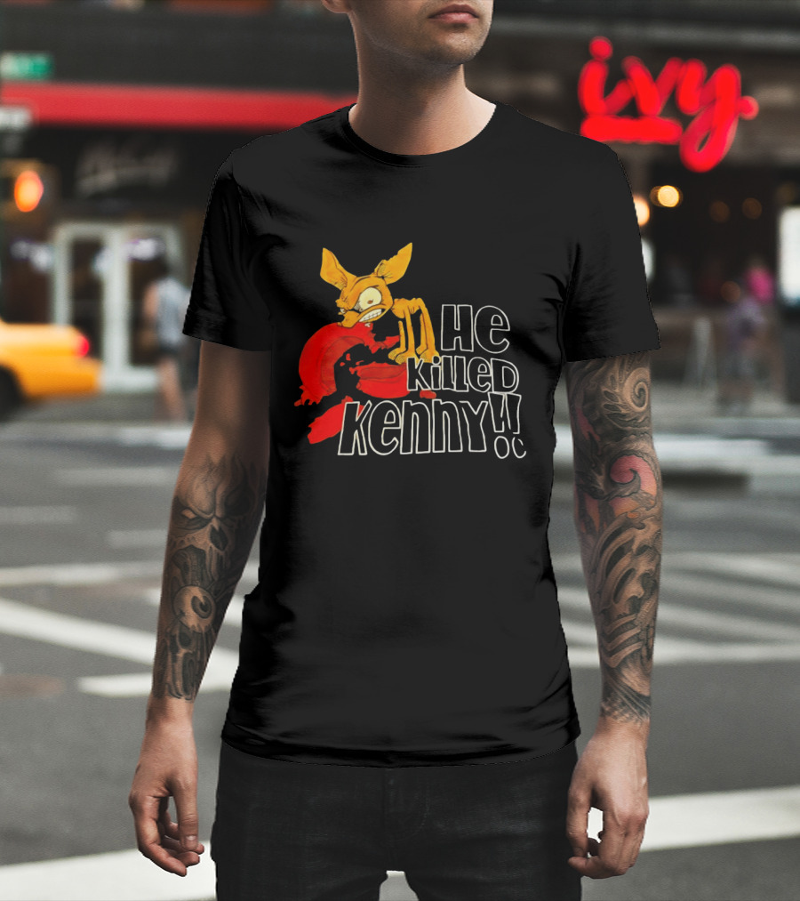 South Park Comedy Central He Killed Kenny Characters T-Shirt