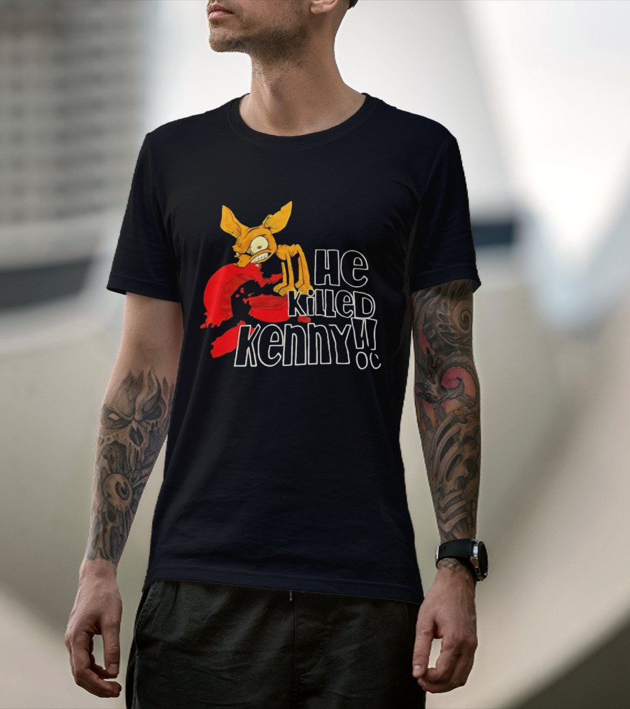 South Park Comedy Central He Killed Kenny Characters T-Shirt