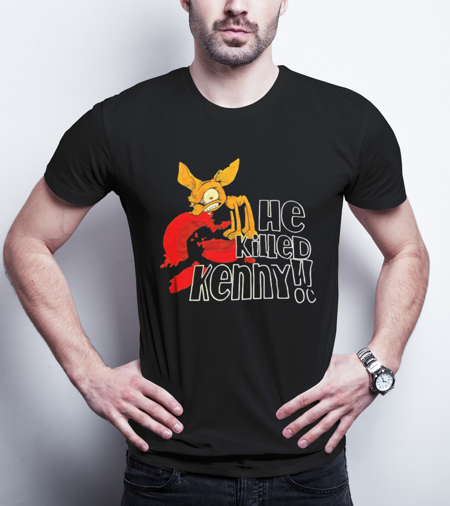 South Park Comedy Central He Killed Kenny Characters T-Shirt