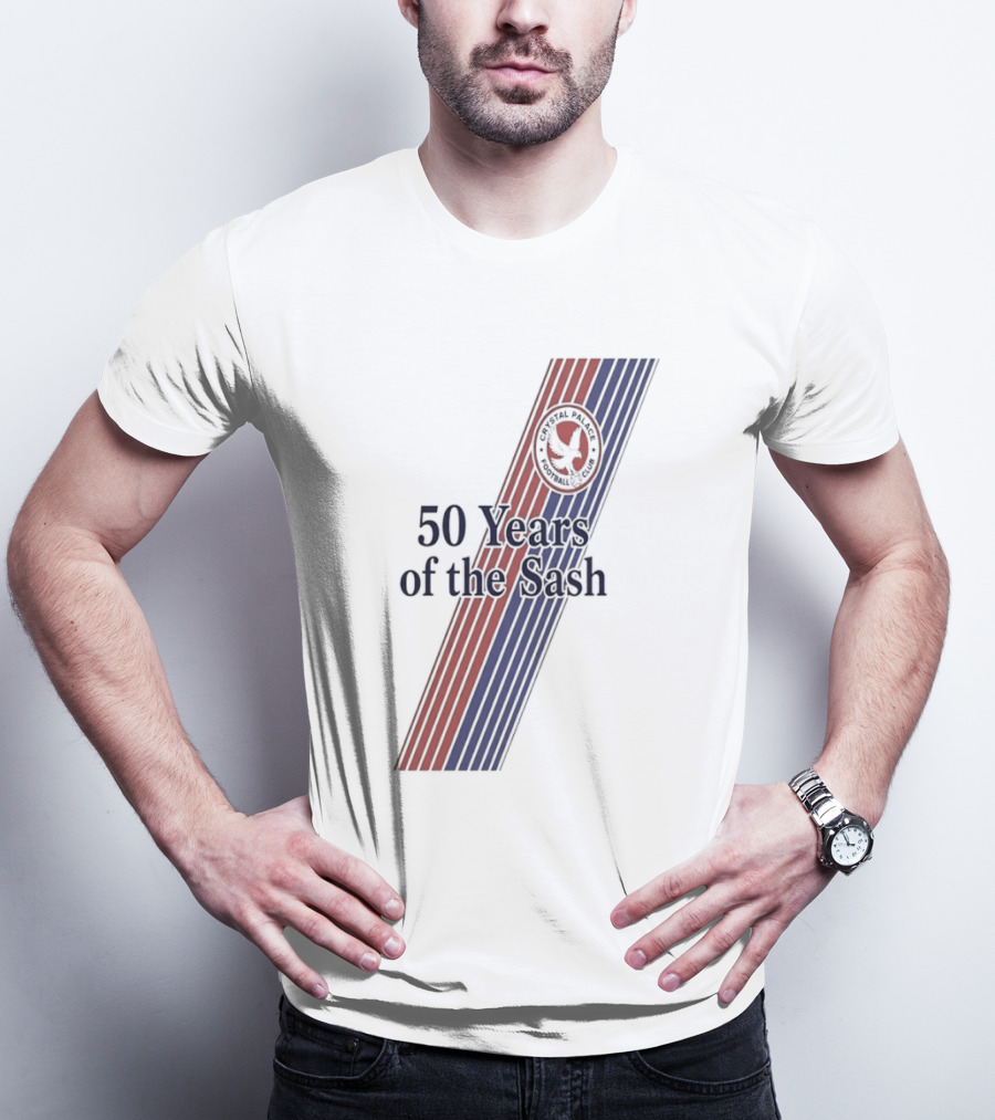Crystal Palace 50 Years Of The Sash Anniversary Celebration T-Shirt