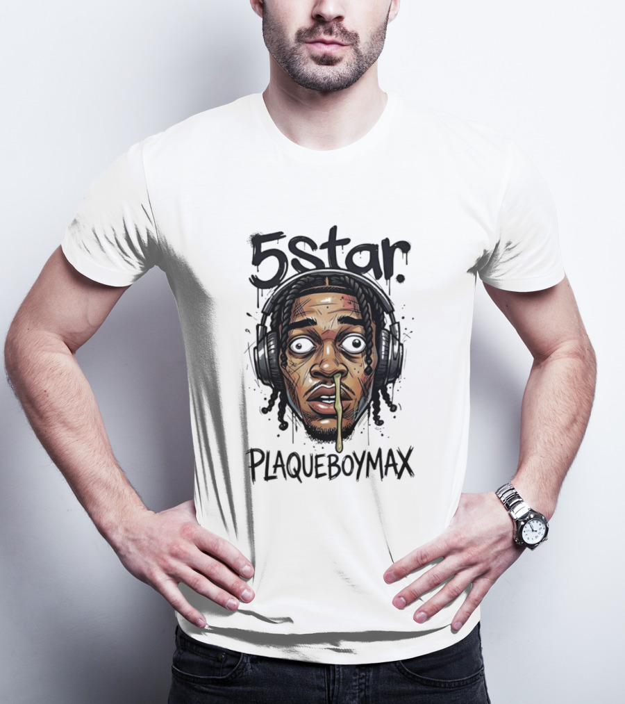 Plaqueboymax 5 Star Twitch Streamer T-Shirt