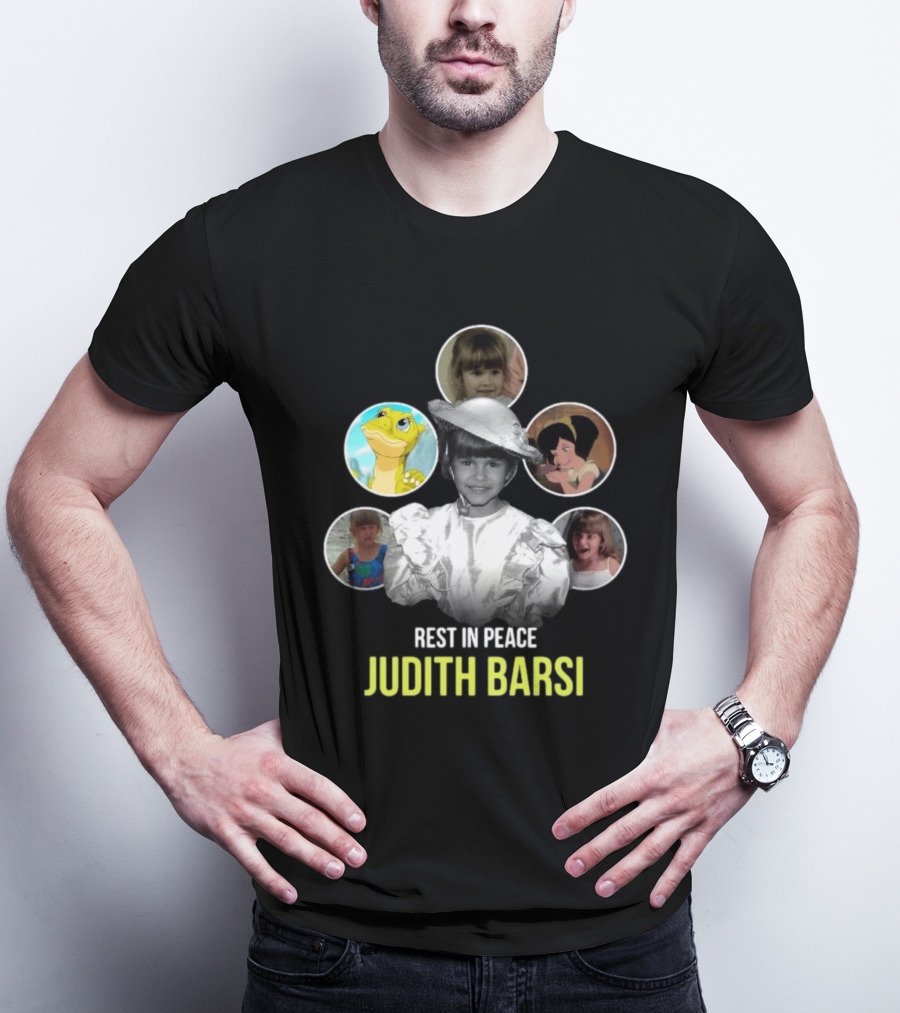 Rest In Peace Judith Barsi Tribute With Memorable Childhood Images T-Shirt
