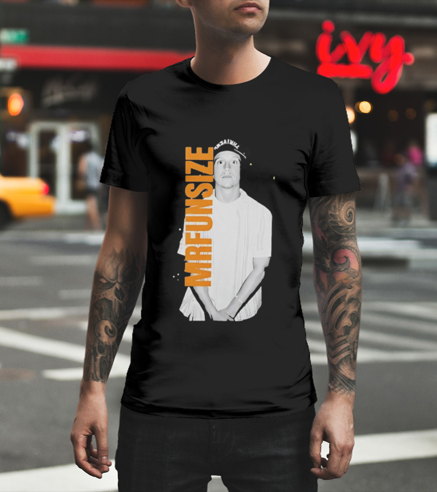 MrFunsize Thrive Est 2015 Black And White T-Shirt