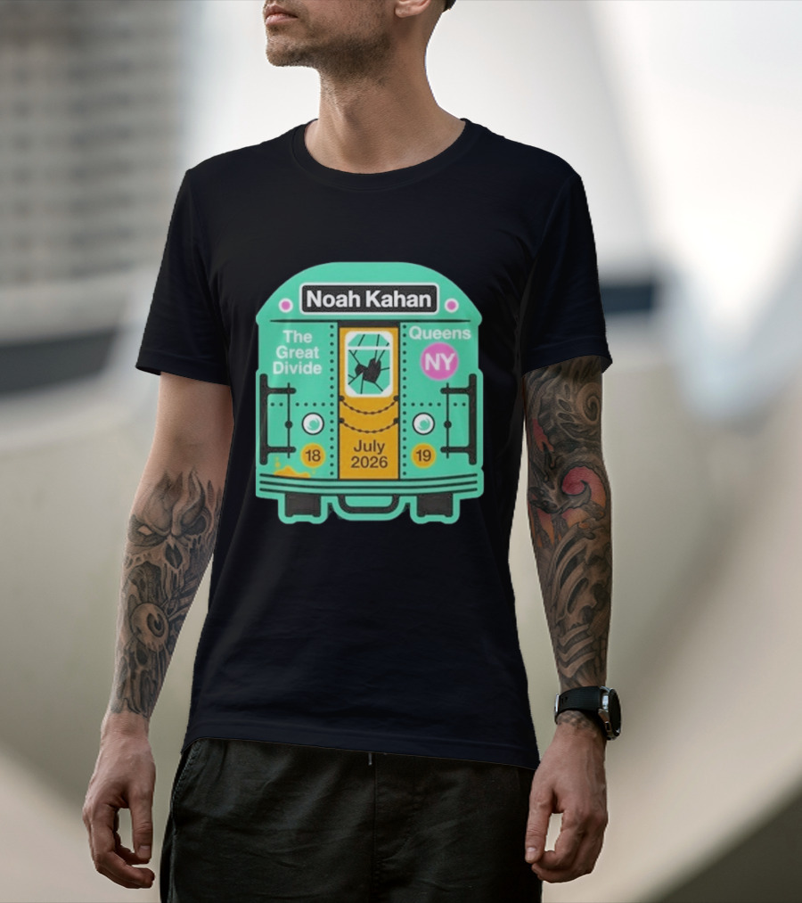 Noah Kahan The Great Divide Queens NY July 2026 T-Shirt