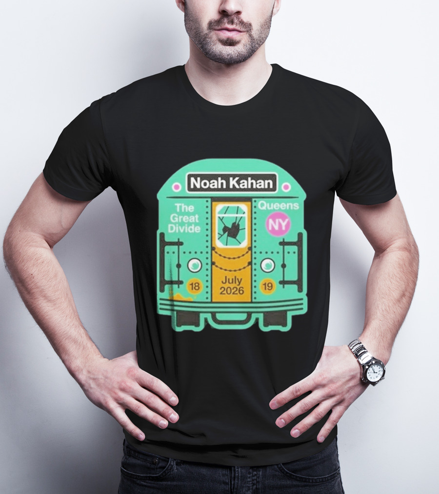 Noah Kahan The Great Divide Queens NY July 2026 T-Shirt