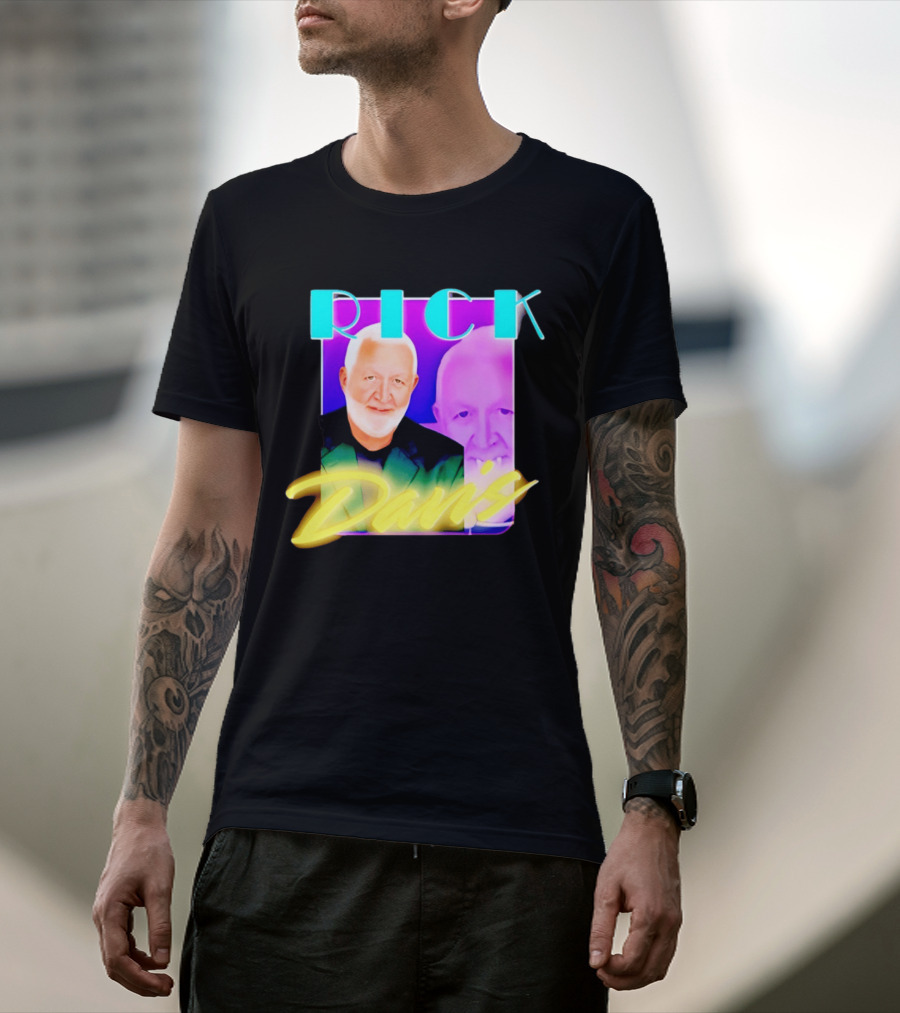 Rick Dan's Retro Neon T-Shirt