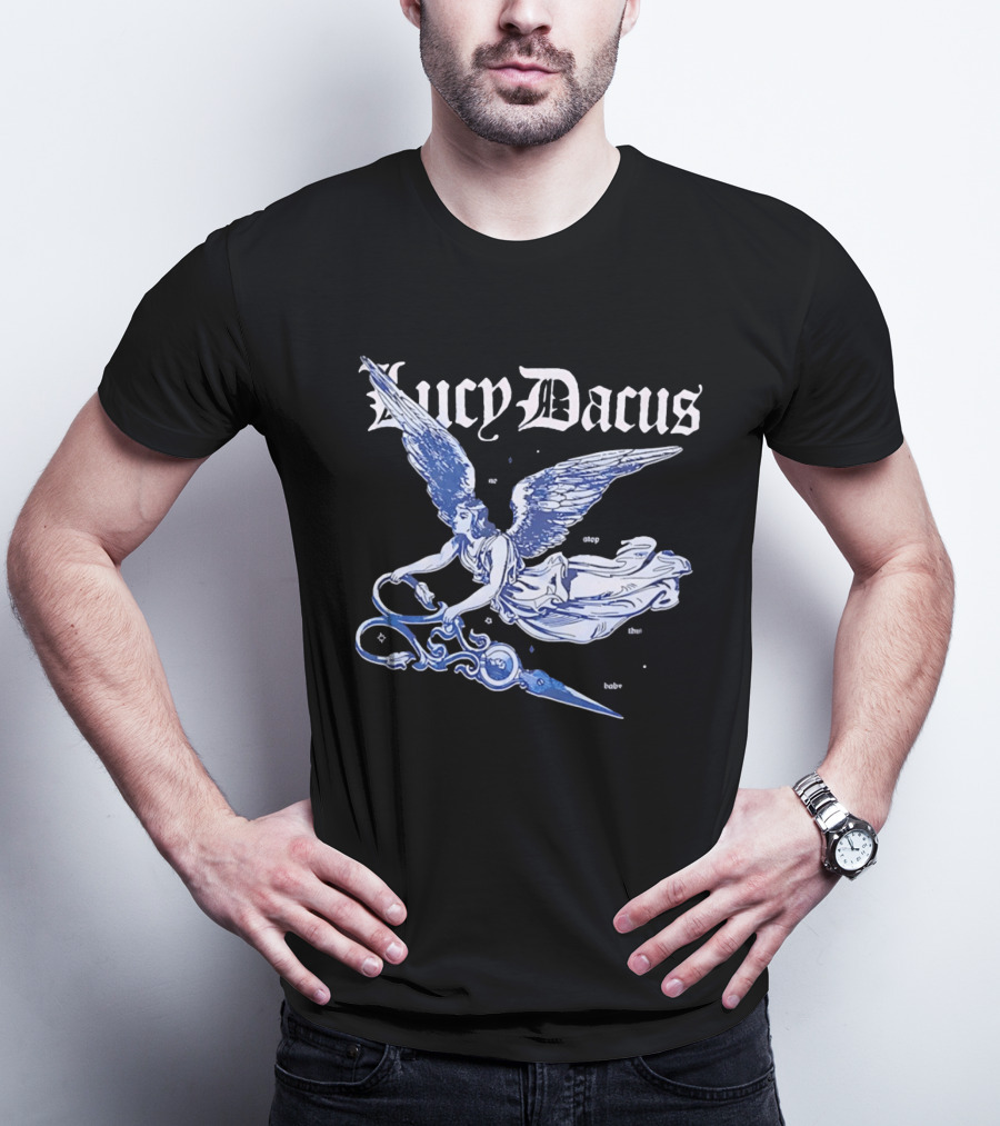 Lucy Dacus Angel Holding Scissors Ethereal T-Shirt