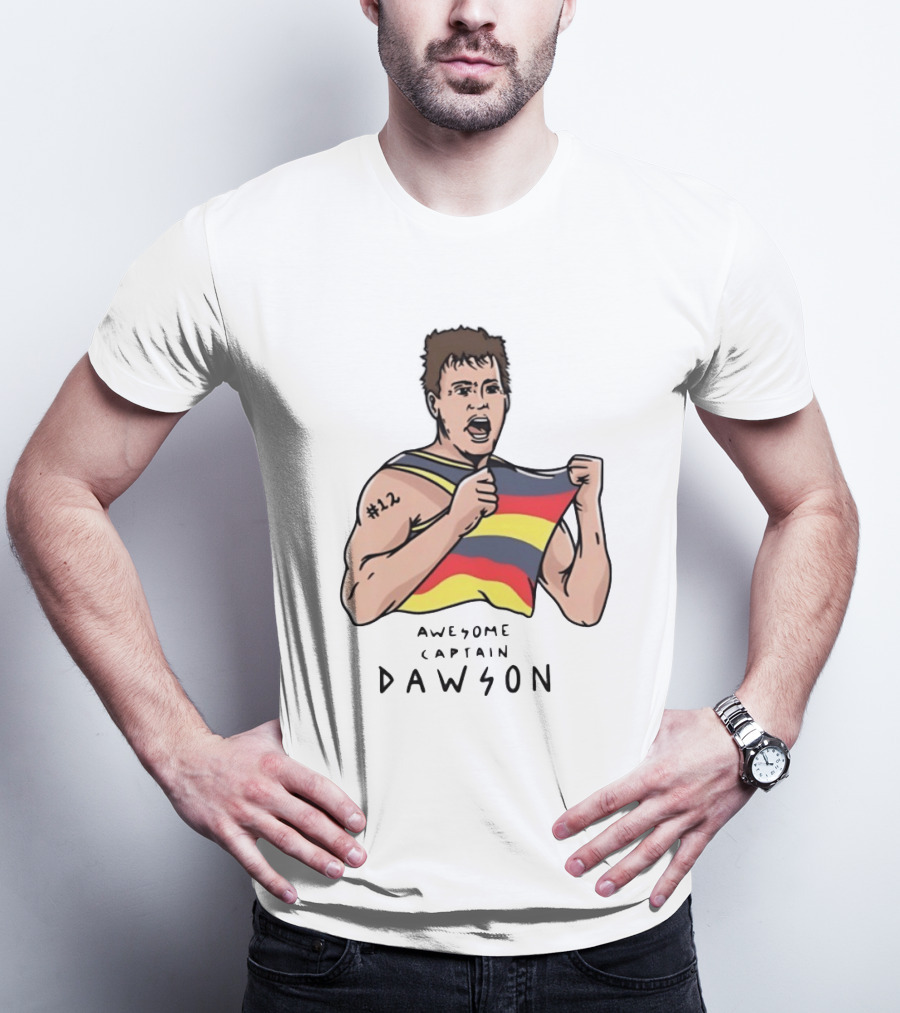 Awesome Captain Dawson No 12 Athlete Sports Victory T-Shirt