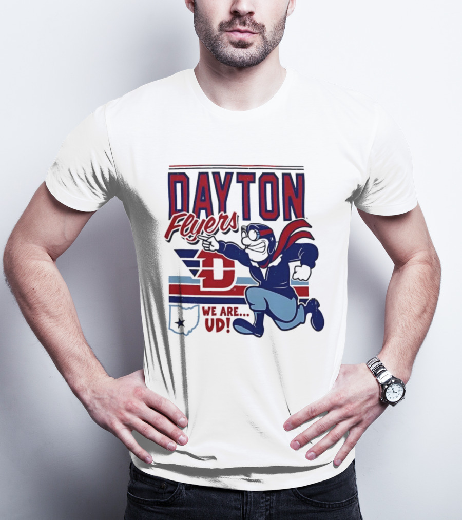 Dayton Flyers We Are UD Rushing Forward T-Shirt