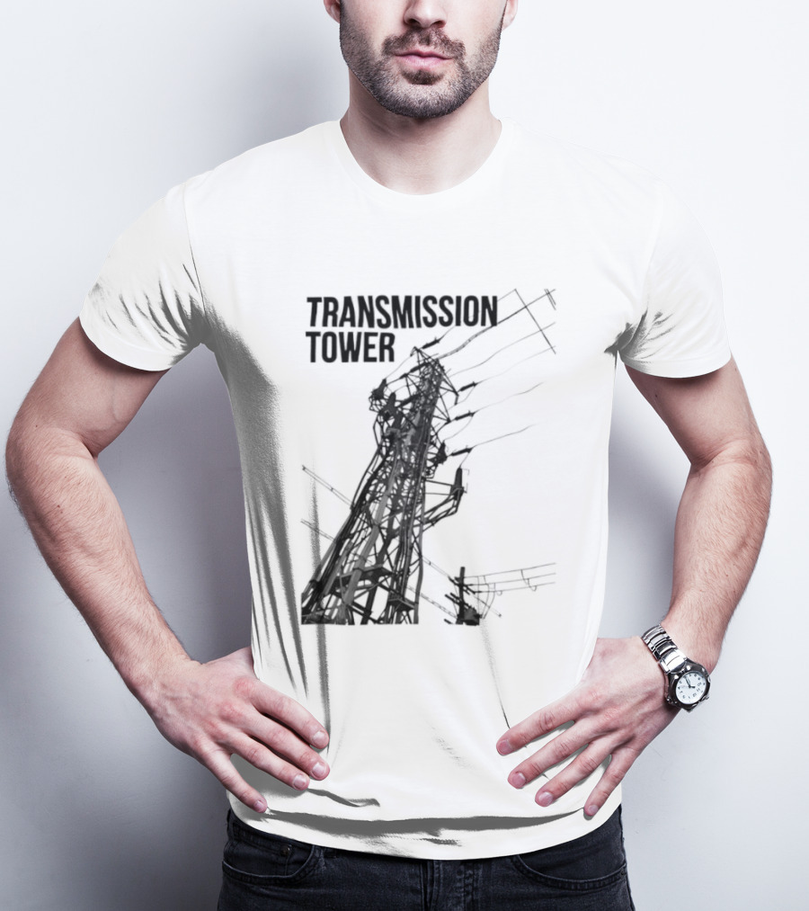 Transmission Tower Industrial Electrical T-Shirt
